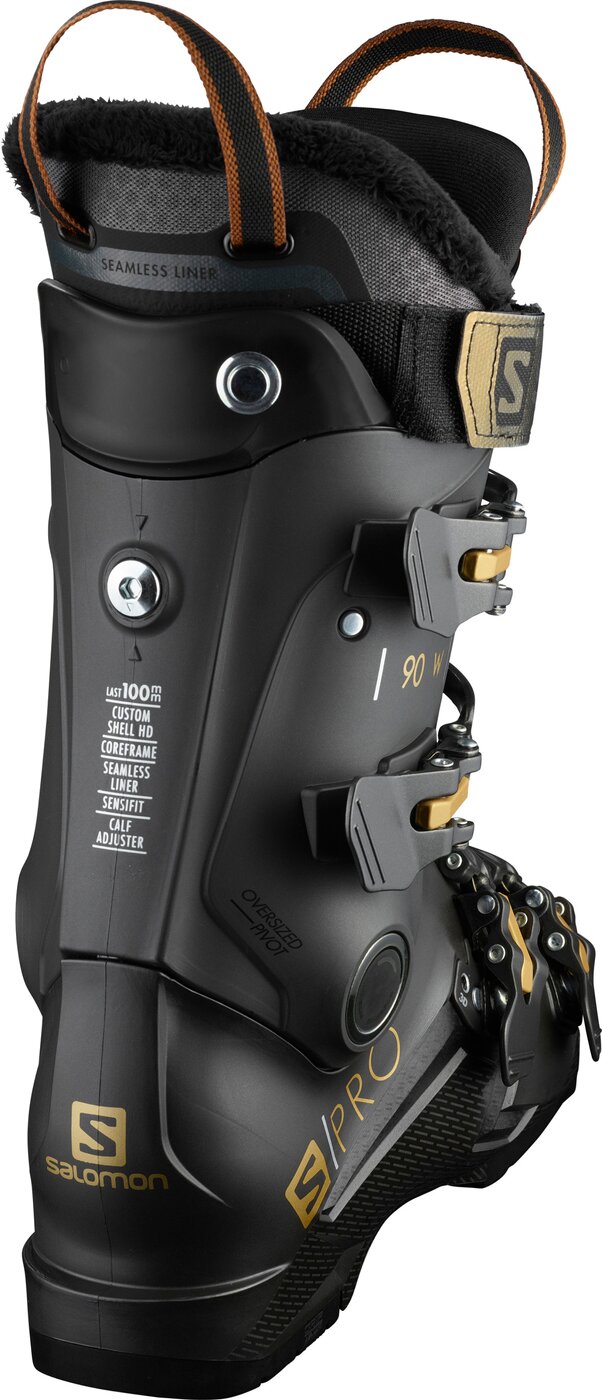 SALOMON ALP. BOOTS S/PRO 90 W GW Bell/Bk/Co BELLUGA METALLIC/BLACK/COP ...